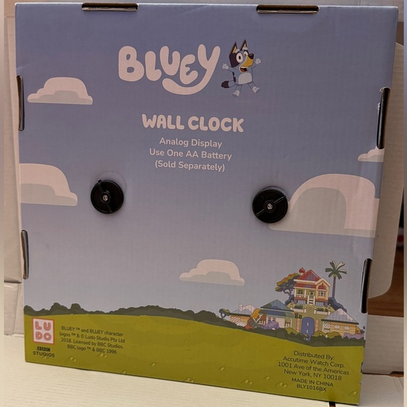 Accutime | Wall Decor | Bluey Analog Wall Clock | Poshmark